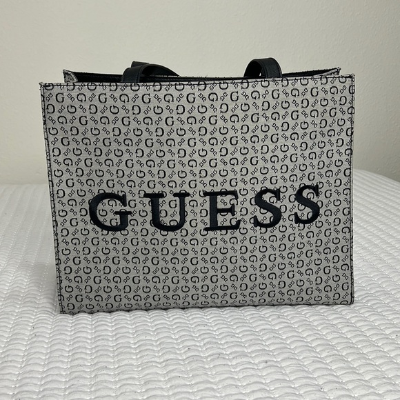 Guess | Bags | Guess Canvas Bag | Poshmark